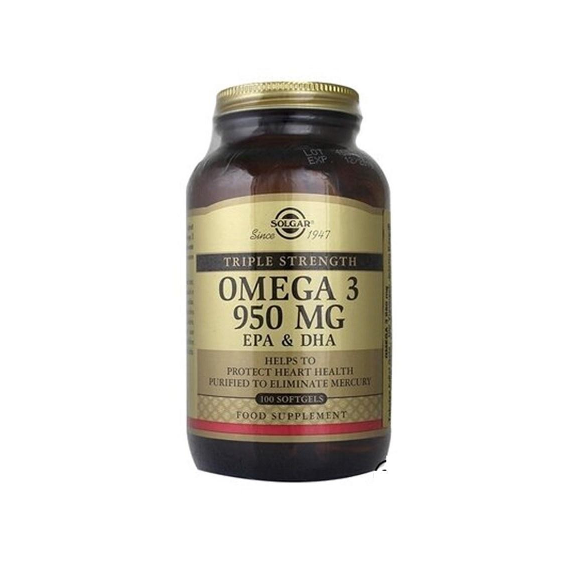 Solgar Omega 3 950 mg 100 Softgel Kapsül Fiyatı ve Özellikleri | Her ...